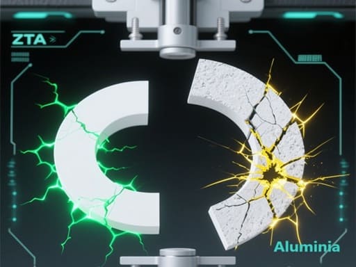 ZTA et alumine : comparaison de la résistance, de la ténacité et de la ...